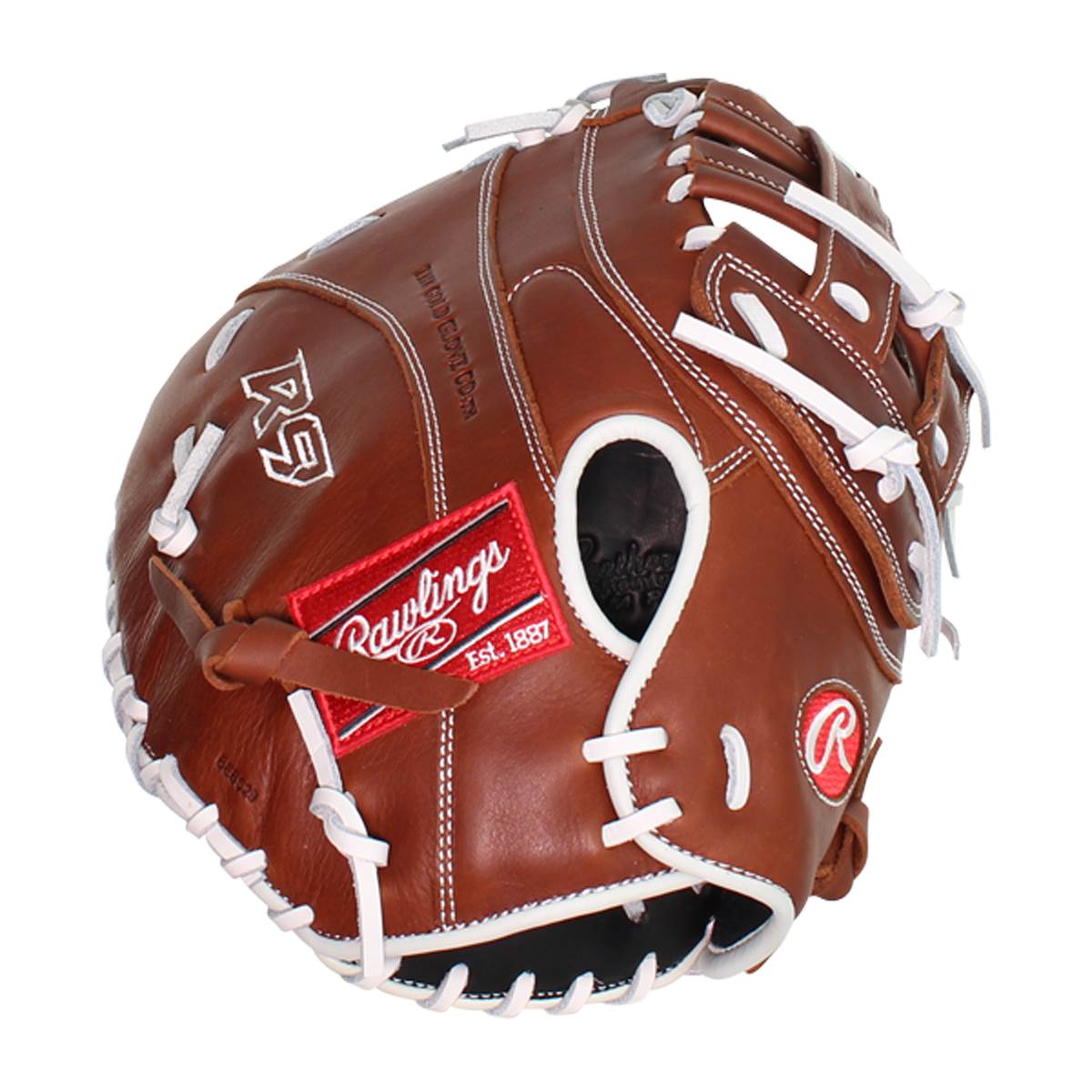 Rawlings R9 Series 12.5" Fastpitch First Base Mitt (R9SBFBM-17DB ...