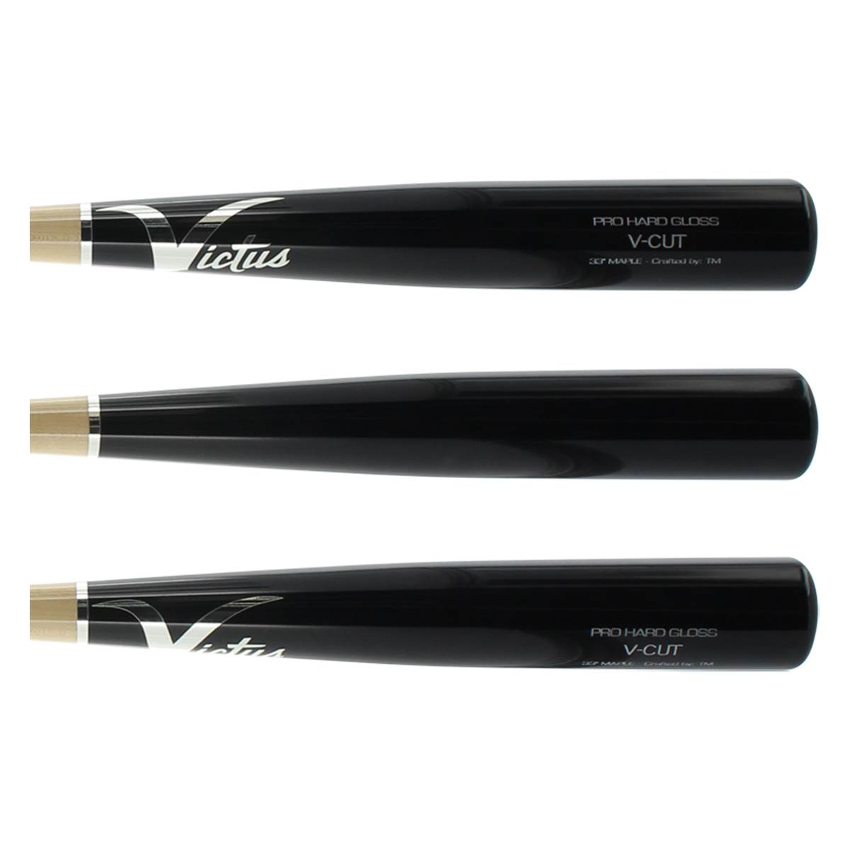 Victus V-Cut Hard Maple Wood Baseball Bat (VGPC-N/BK) | JustBats.com