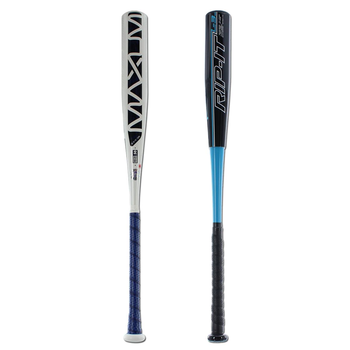 Bat Pack COMBAT MAXUM and RIP-IT Helium -3 BBCOR Baseball Bats ...
