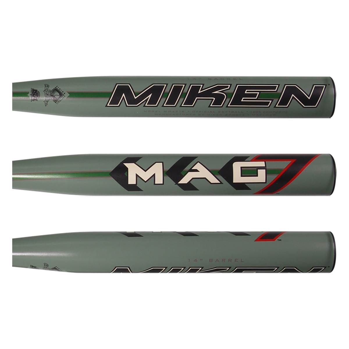 2021 Miken MAG7 14" Maxload Senior Slow Pitch Softball Bat (MMA21S) | JustBats.com