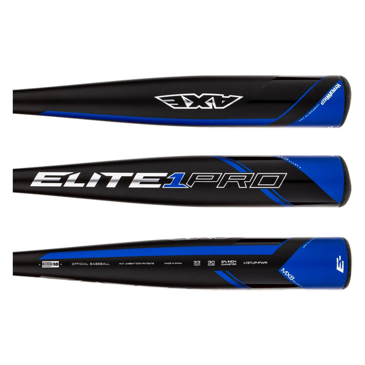 Axe Elite One Pro Power Handle BBCOR Baseball Bat (L137JP-PWR ...