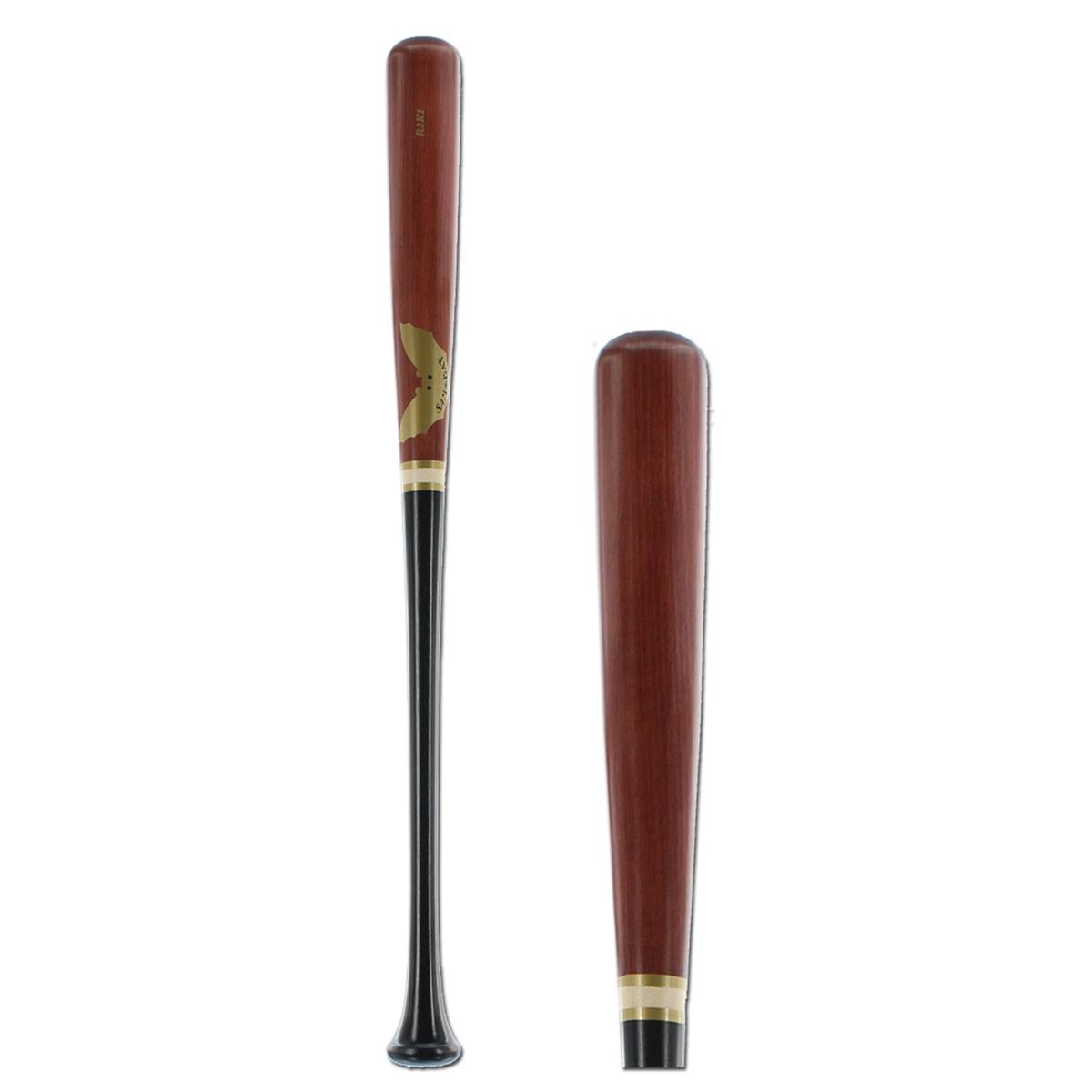 Sam Bat -3 2 1/2" Maple Wood Baseball Bat R2K1 73 Black / Cherry ...
