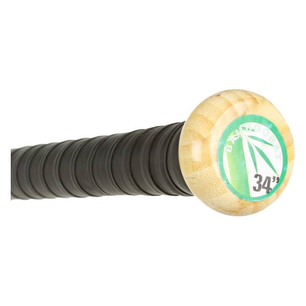 BamBooBat Bamboo Wood Slowpitch Softball Bat: HNBBASA Natural/Black ...