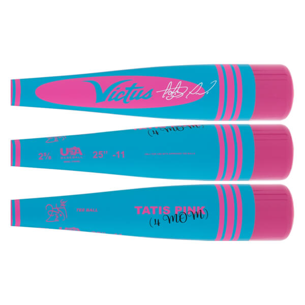Victus Vibe Tatis Pink Pro-Crayon -11 Tee Ball Baseball Bat: VTBVIBC-FT ...